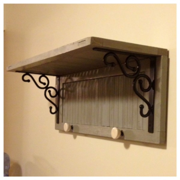 DIY Shutter Shelf | simplyschulze